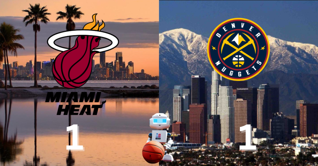 AI Previews Denver v Miami Game 3 - thePeachBasket